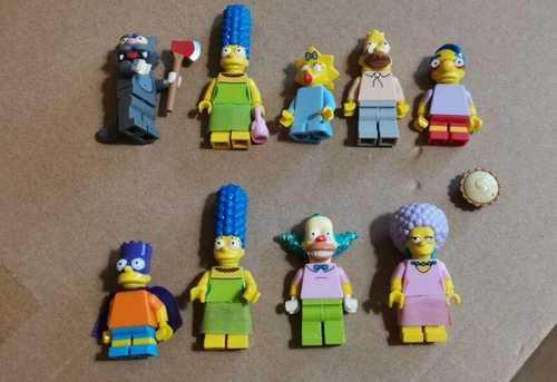 Lego Симпсоны минифигурки