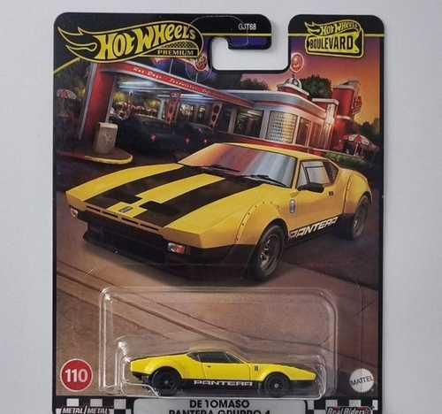 Hot Wheels Premium De Tomaso Pantera Gruppo 4 Boul