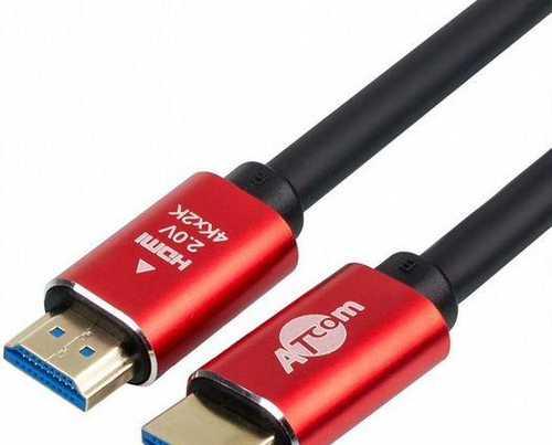 Медиа Кабель 4k hdmi-hdmi ver.2.0 ATcom 15 метров