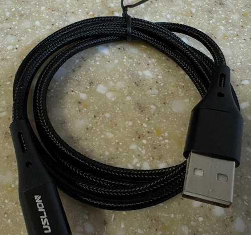 Кабель USB Type C (1м, 3А)
