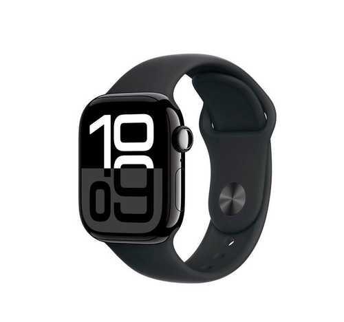 Смарт часы Apple Watch 10 42mm Jet Black S/M