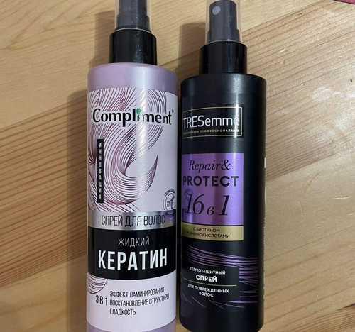Спрей жидкий кератин термозащита Tresemme
