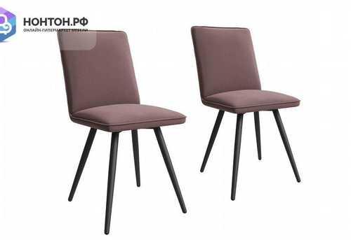 Комплект стульев Детройт коричневый / черный