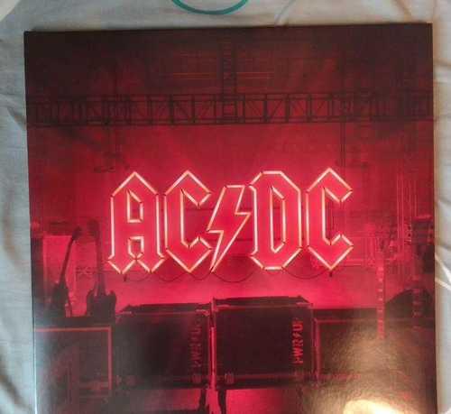 AC/DC power up lp yellow vinyl