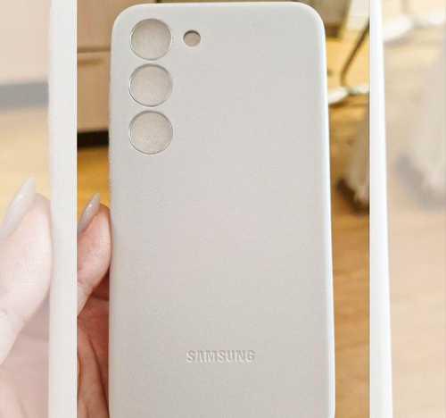 Чехол Samsung s23 экокожа