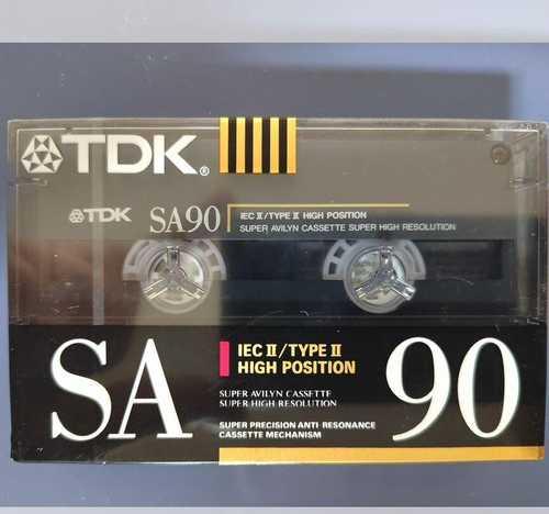 Аудиокассеты TDK SA 90 type II