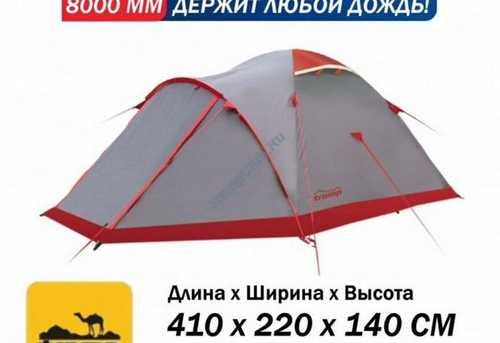 Продам палатку Tramp Mountain 4 (V2) серый