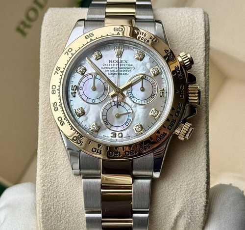 Rolex Daytona Gold/Steel MOP Dial