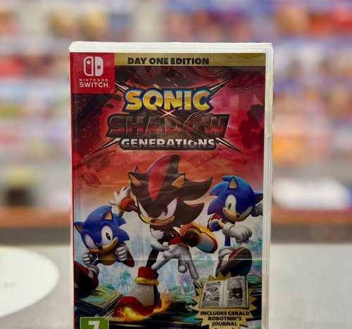 Sonic X - Shadow Generations Nintendo. Новые