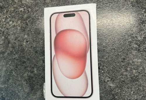 iPhone 15 128gb Pink новый 1 sim + esim