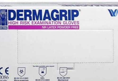 Перчатки латексные Dermagrip High Risk