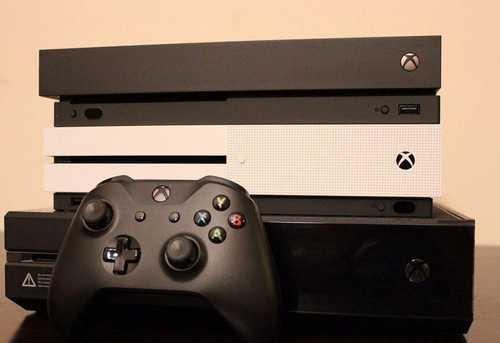Xbox One+400 игр обмен на x box ps3 ps4