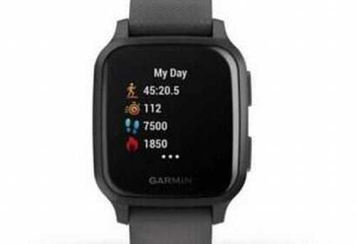 Умные часы Garmin Venu SQ, графитовый и графитовый