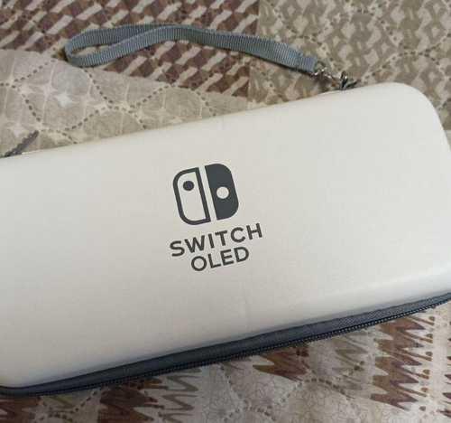 Nintendo Switch oled чехол и накладки на стики