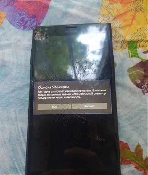 Телефон Nokia 1520 на ремонт или запчасти