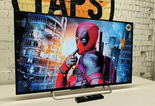 Метровый тонкий sony 107см SMART TV Full HD