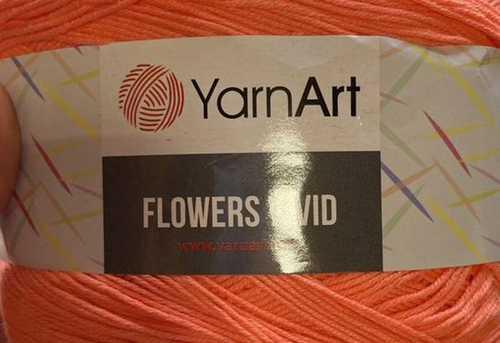 Пряжа YarnArt Flowers Vivid 250гр 1000м