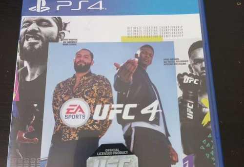 Игра для приставки PS4 UFC 4