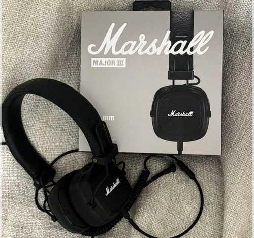 Наушники marshall 3 проводные