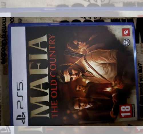 Mafia the old country ps5 диск