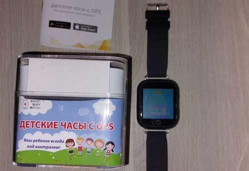 Детские умные часы Baby SMART watch Q90 (черные)