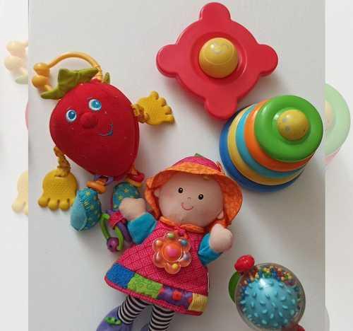 Игрушки tiny love, tomy, lamaze