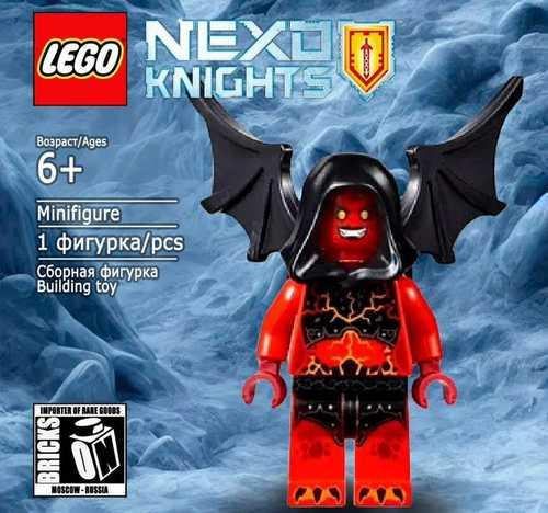 Lego nexo knights минифигурка лавария nex030