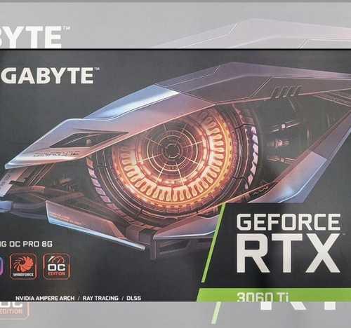 GeForce RTX Gigabyte 3060 Ti Gaming OC PRO 8G