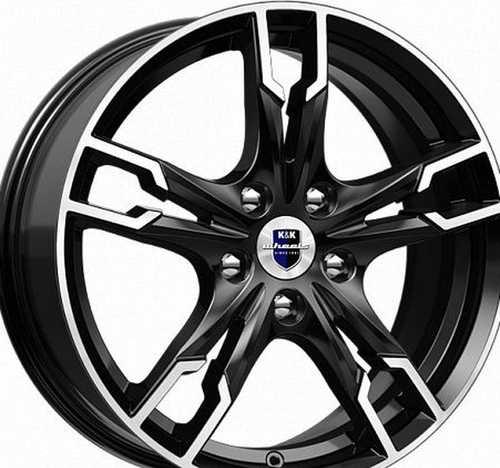 R17 5x112 7J ET40 66,6 K&K Солар (кс875) алмаз черный SK