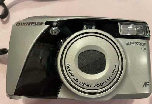 Olympus zoom 115 компактный пленочный фотоаппарат