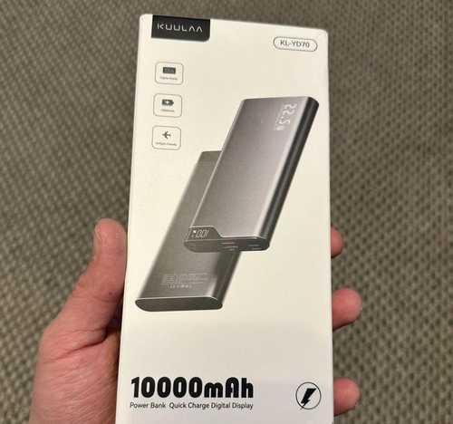 Powerbank 10000w с быстрой зарядкой