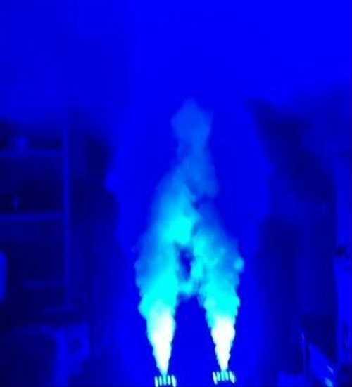 Вертикальный генератор дыма с подсветкой
