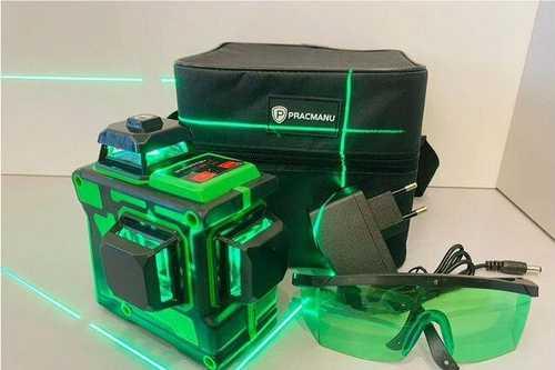 Лазерный уровень 3d зеленый луч