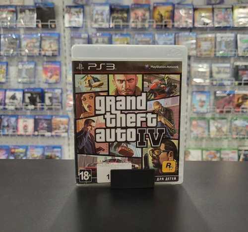 GTA 4 Grand Theft Auto 4 ps3 бу