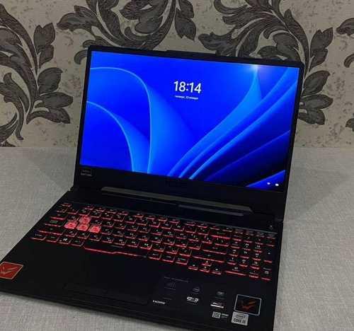 Игровой ноутбук asus i5-10300h   1650   16gb