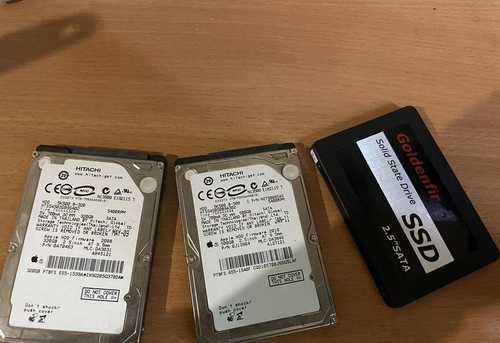 Жесткие диски ssd, hdd (500 гб, 480 гб, 320 гб)