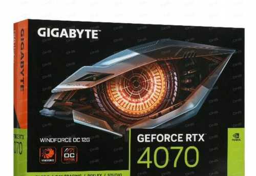 Видеокарта Gigabyte GeForce RTX 4070 12 гб