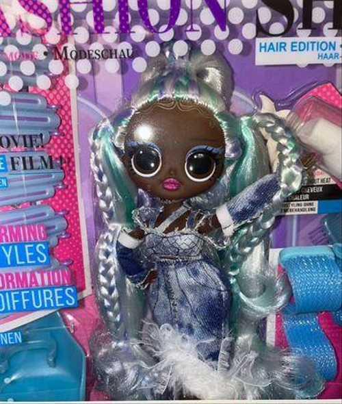 Кукла Lol omg fashion show hair lady braids