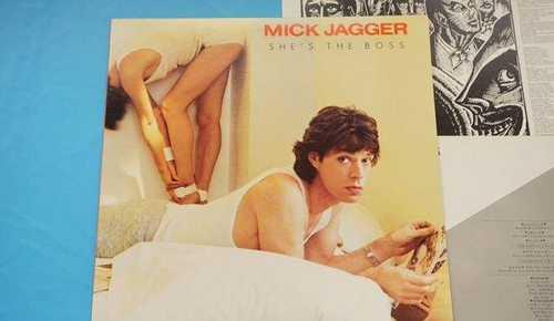 Mick Jagger -1976 "She's The Boss" -Japan -LP