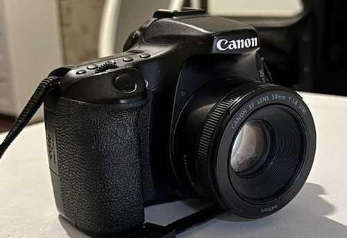 Зеркальный фотоаппарат canon 70D