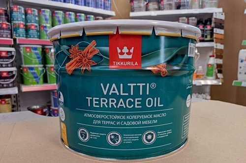 Террасное масло Tikkurila Valtti Terrace Oil 9Л