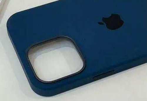 Чехол на iPhone 14 pro силикон MagSafe Синий