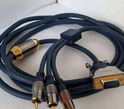 Кабель адаптер vga 15pin- RGB