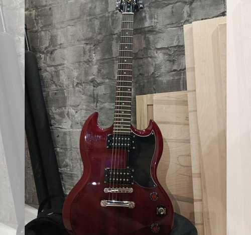 Электрогитара epiphone sg special red