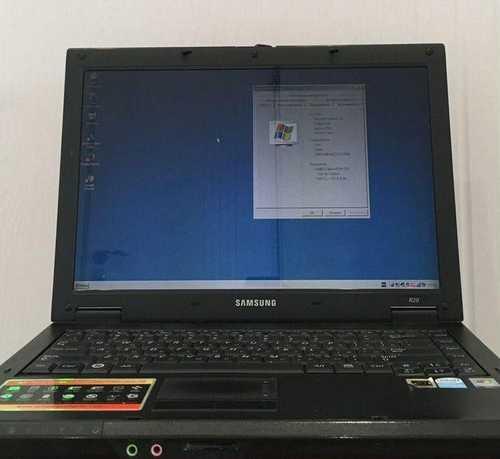 Ноутбук Samsung NP-R20 рабочий