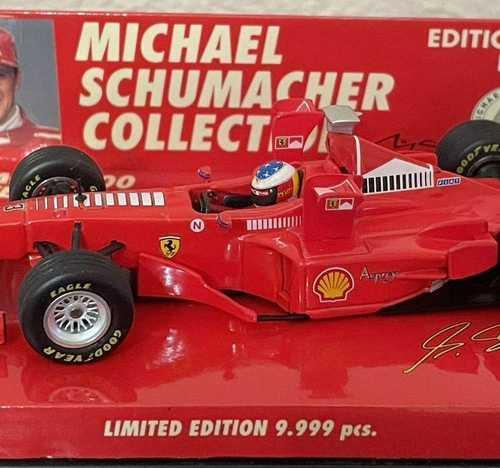 Minichamps 1 43 M.Schumacher collection Ferrari
