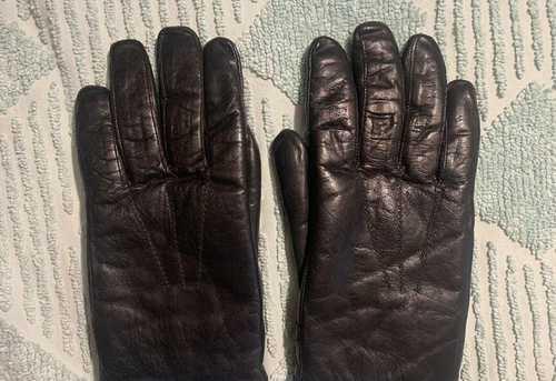 Мужские кожаные перчатки СССР новые 9 размер