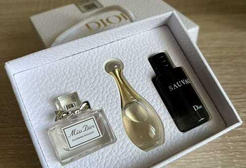 Dior набор духов оригинал подарочный