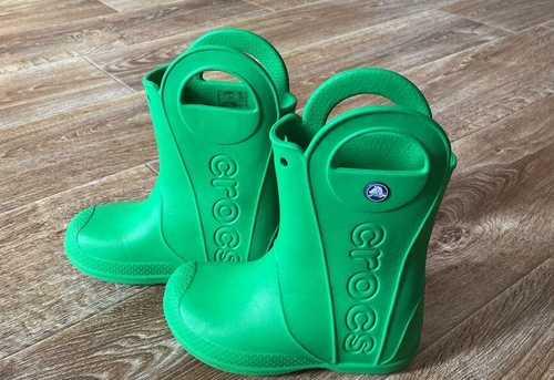 Резиновые сапоги crocs р. c 12 (29-30 наш)