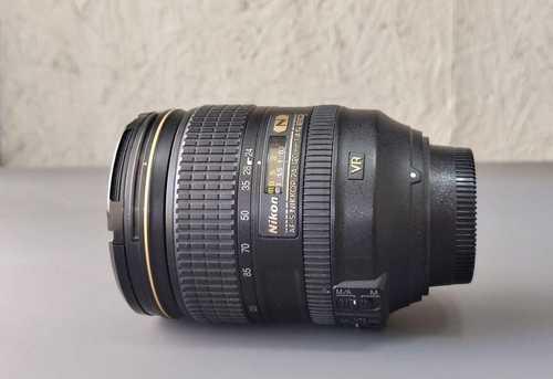 Объектив Nikon 24-120mm 4G AF-S VR